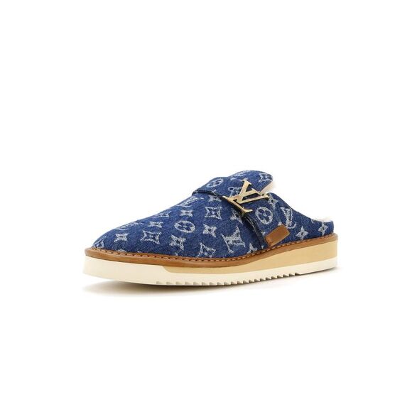 Louis Vuitton | Shoes | Louis Vuitton Cosy Flat Clog Mules Monogram ...